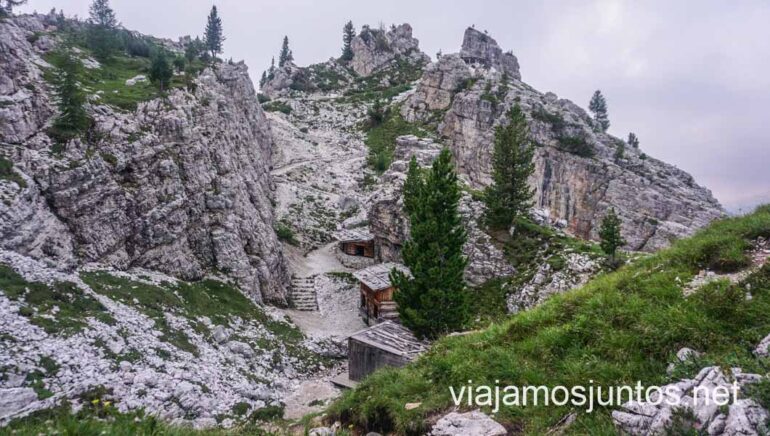 Ruta Cinco Torres (Cinque Torri) los Dolomitas | Viajamosjuntos.net